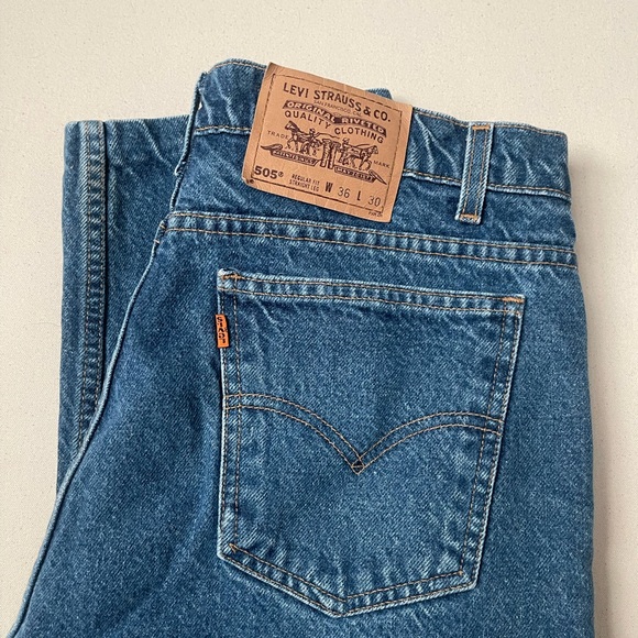 Levi's | Jeans | Vintage Orange Tab Levis | Poshmark